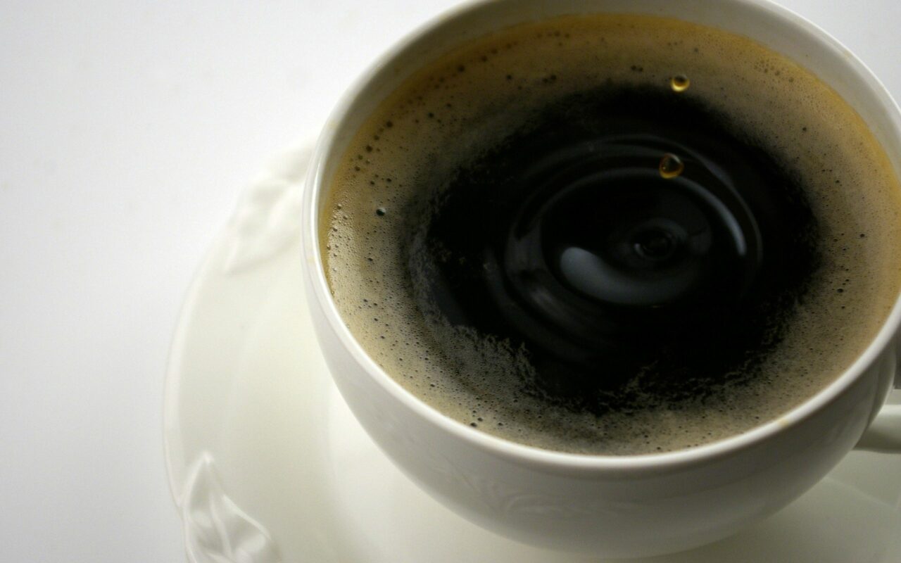 Serene Coffee Ripples Wallpaper | Background FREE Download - Vulplex.com