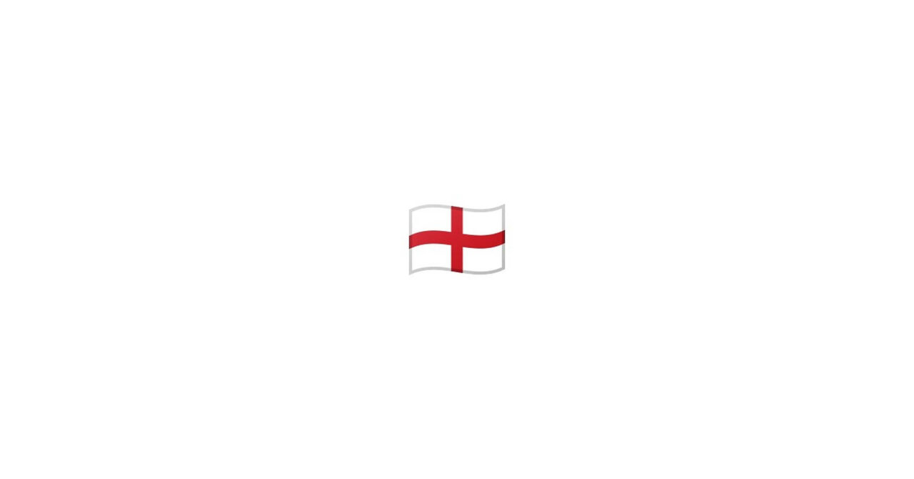 Pristine England Flag Minimalist Wallpaper | Background FREE Download ...