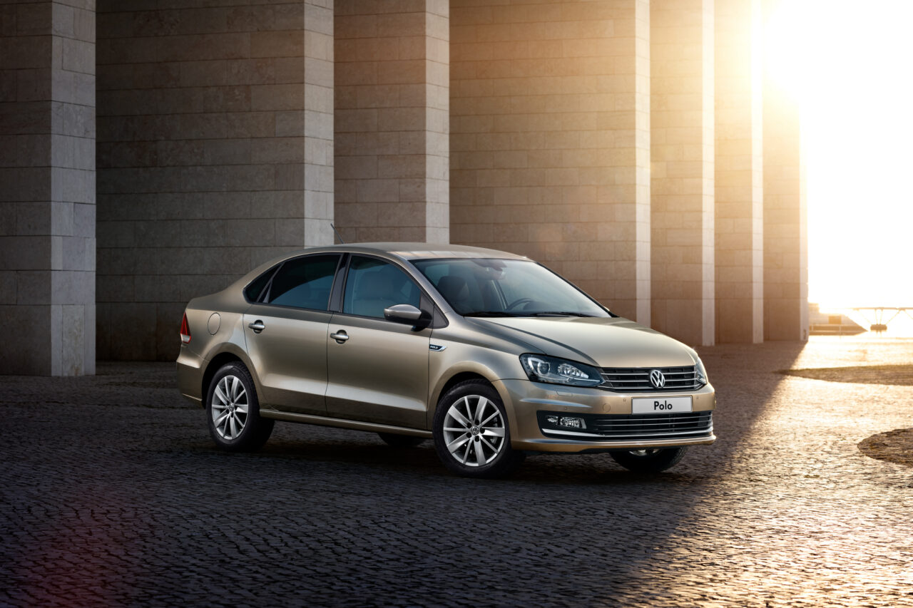 Elegant Volkswagen Polo Side View Wallpaper | Background FREE Download ...