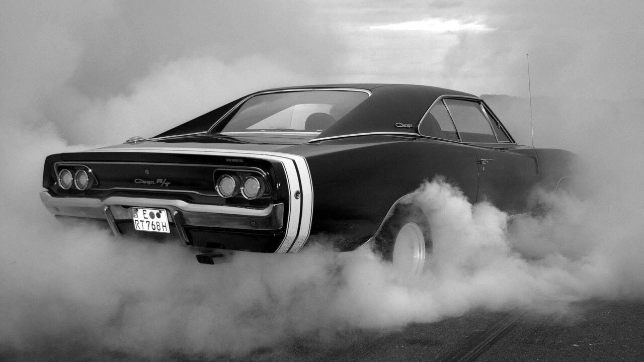 Sleek Black Dodge Charger RT Wallpaper | Background FREE Download ...