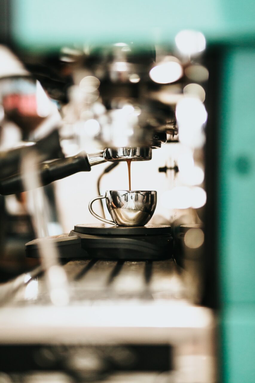 Essence of Espresso in Shiny Steel Wallpaper | Background FREE Download ...