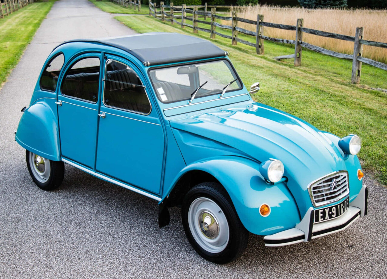Vintage Charm of the Classic Citroën 2CV Wallpaper | Background FREE ...