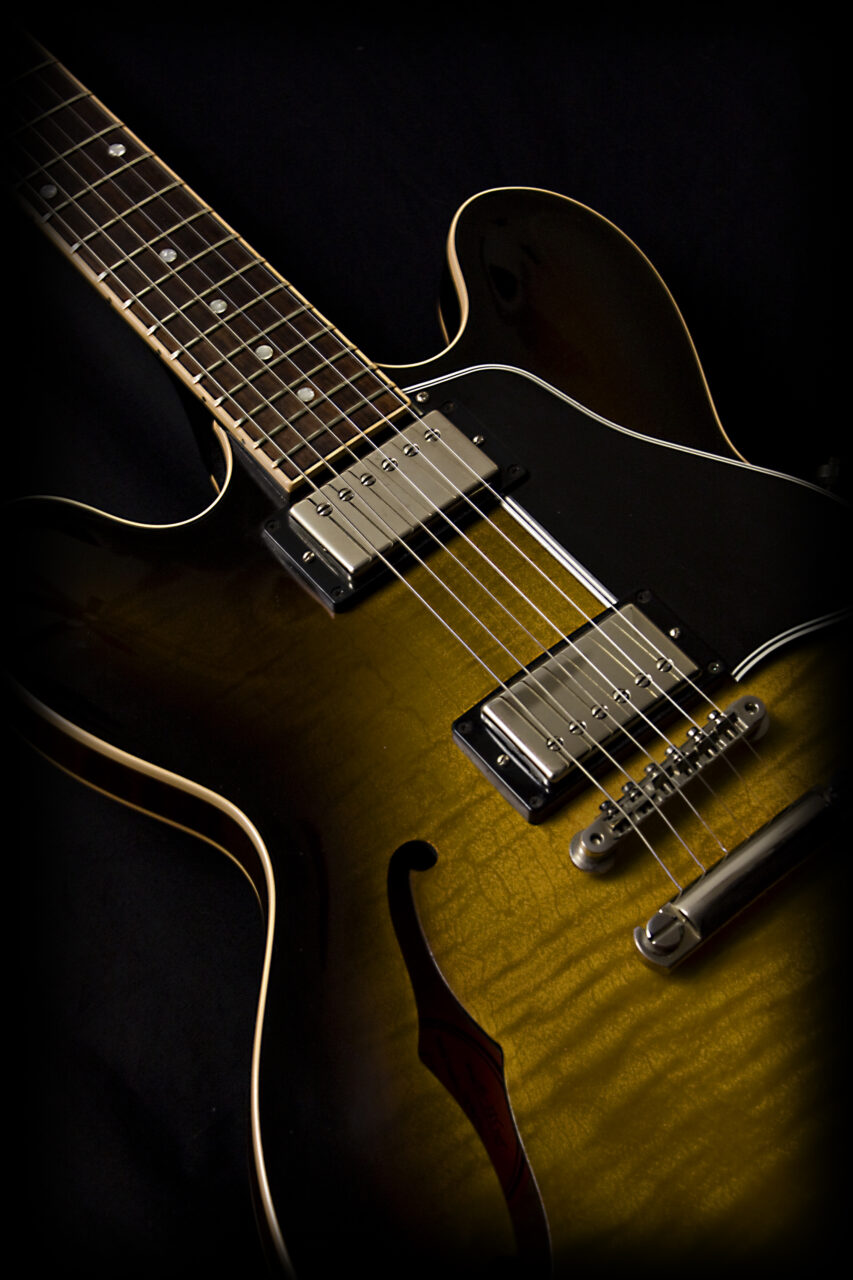 Timeless Elegance of an Electric Guitar Wallpaper | Background FREE ...