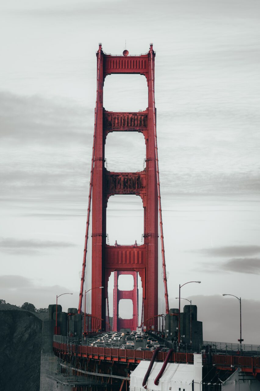 Timeless Perspective of the Golden Gate Bridge Wallpaper | Background ...