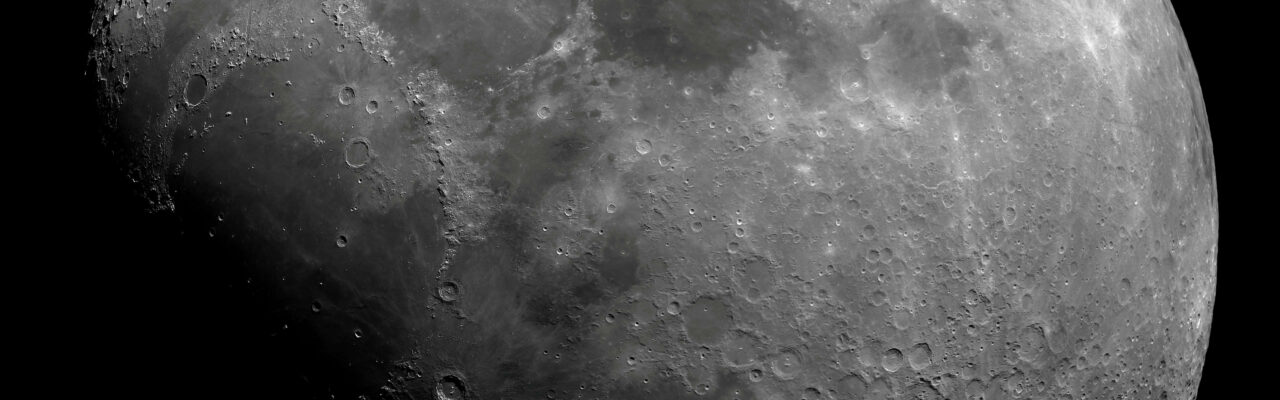 Lunar Craters in Stunning Clarity Wallpaper | Background FREE Download ...