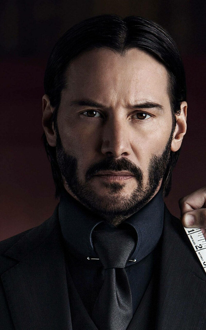 Intense Elegance of Keanu Reeves Portrait Wallpaper | Background FREE ...
