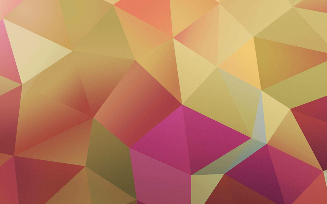 Warm Low Poly Abstract Mosaic Wallpaper | Background FREE Download ...