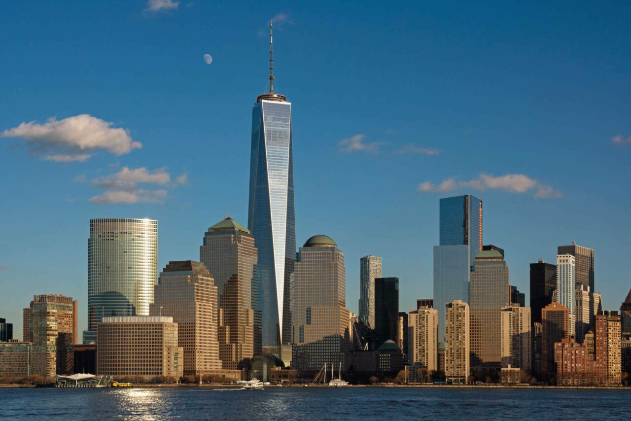 Majestic One World Trade Center Skyline Wallpaper | Background FREE ...