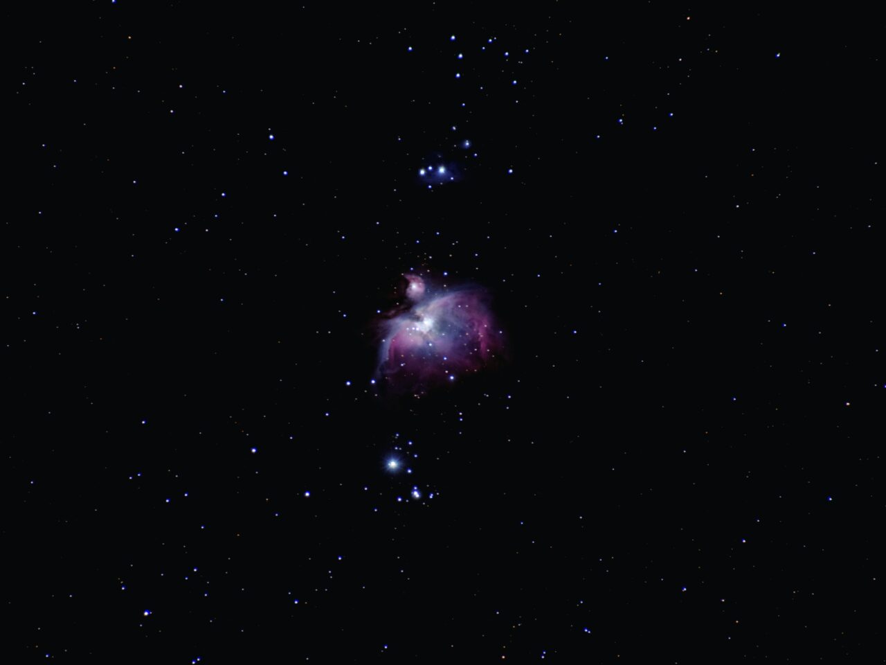 Cosmic Colors of the Orion Nebula Wallpaper | Background FREE Download ...