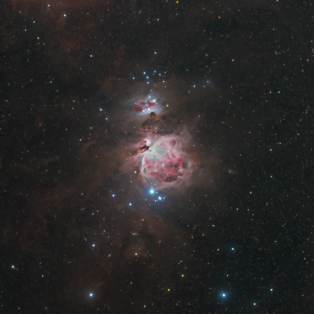 Celestial Colors of Orion Nebula Wallpaper | Background FREE Download ...