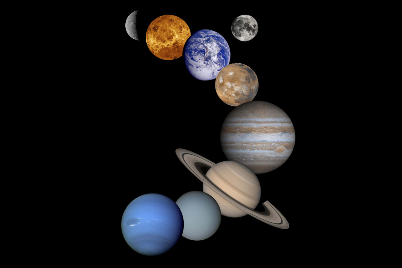 Cosmic Colors of the Solar System Wallpaper | Background FREE Download ...