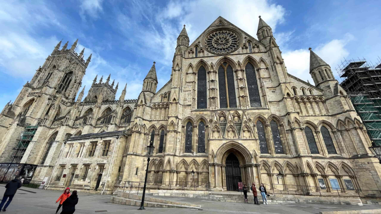 Gothic Grandeur of York Minster Cathedral Wallpaper | Background FREE ...