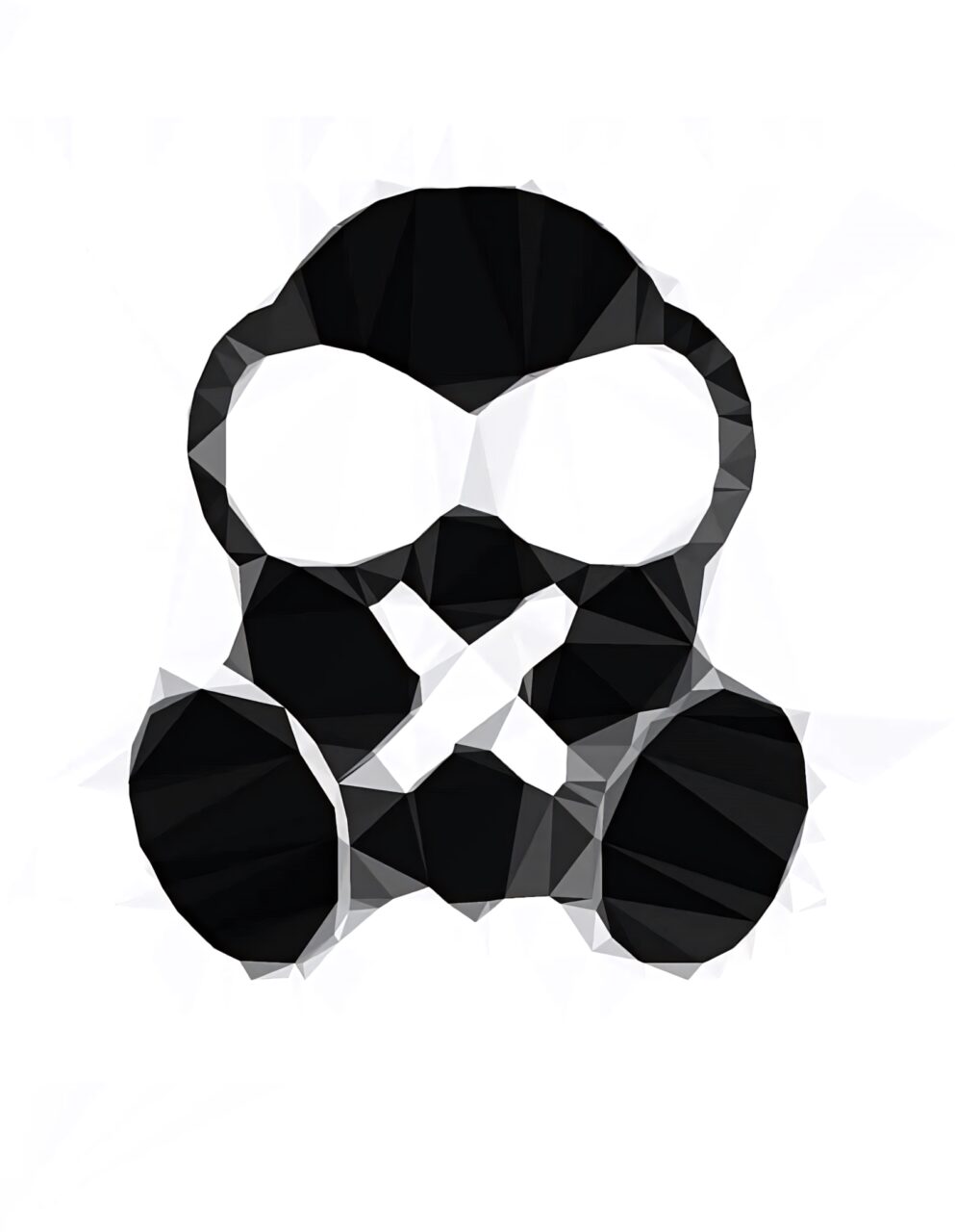 Geometric Gas Mask Minimalist Wallpaper | Background FREE Download ...