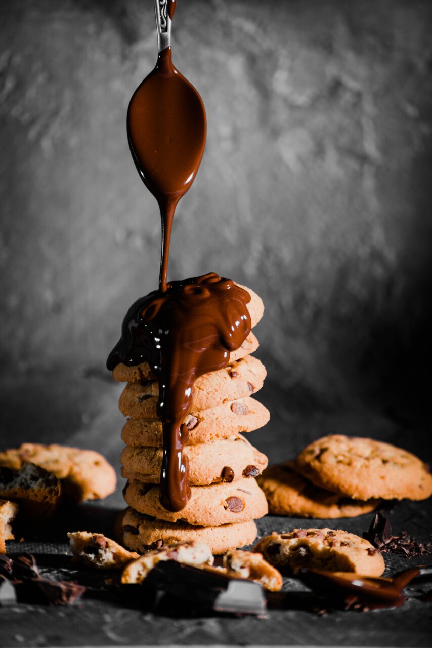 Decadent Dripping Chocolate Delight Wallpaper | Background FREE ...