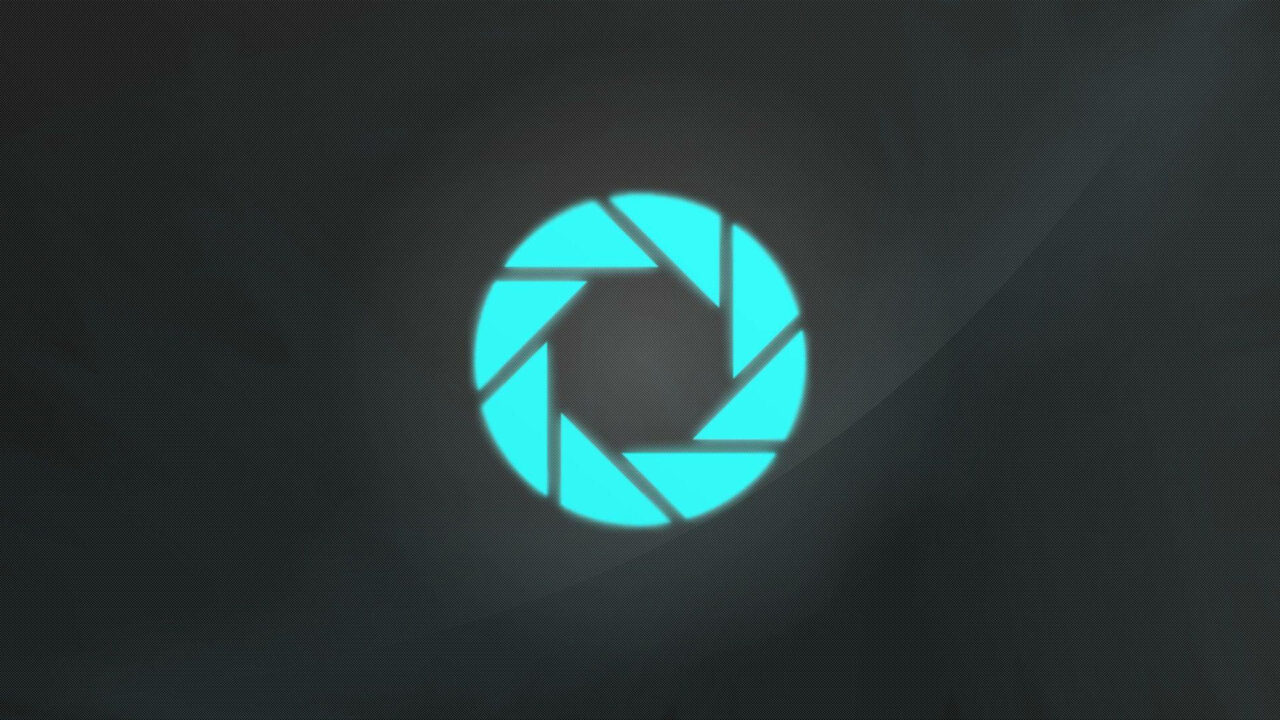 Iconic Aperture Science Gaming Logo Wallpaper | Background FREE ...