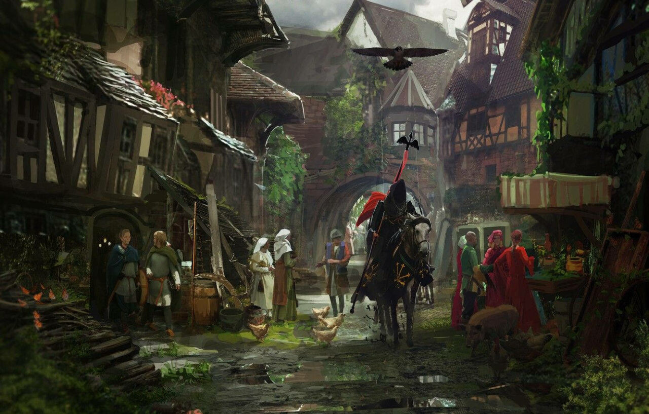 Dark Ages Community House Wallpaper | Background FREE Download ...