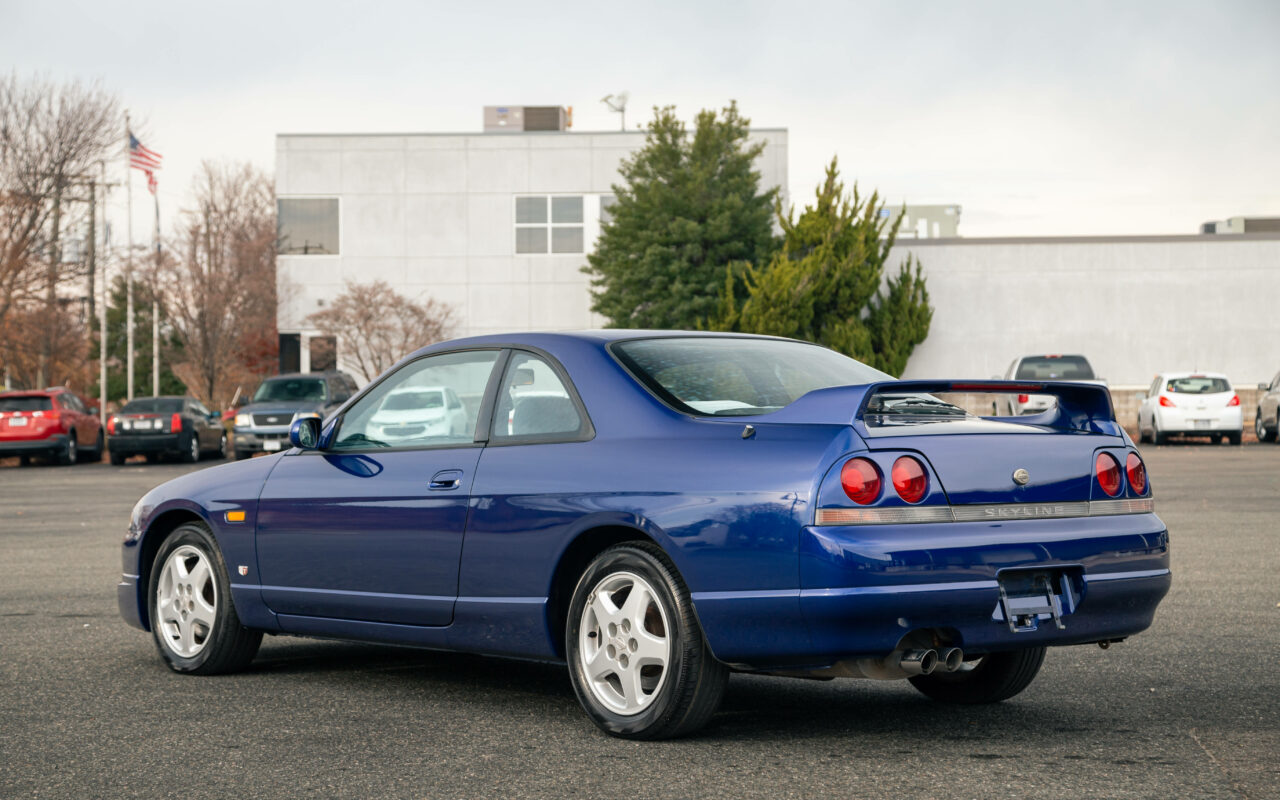 Vibrant Blue Nissan Skyline Car Wallpaper | Background FREE Download ...
