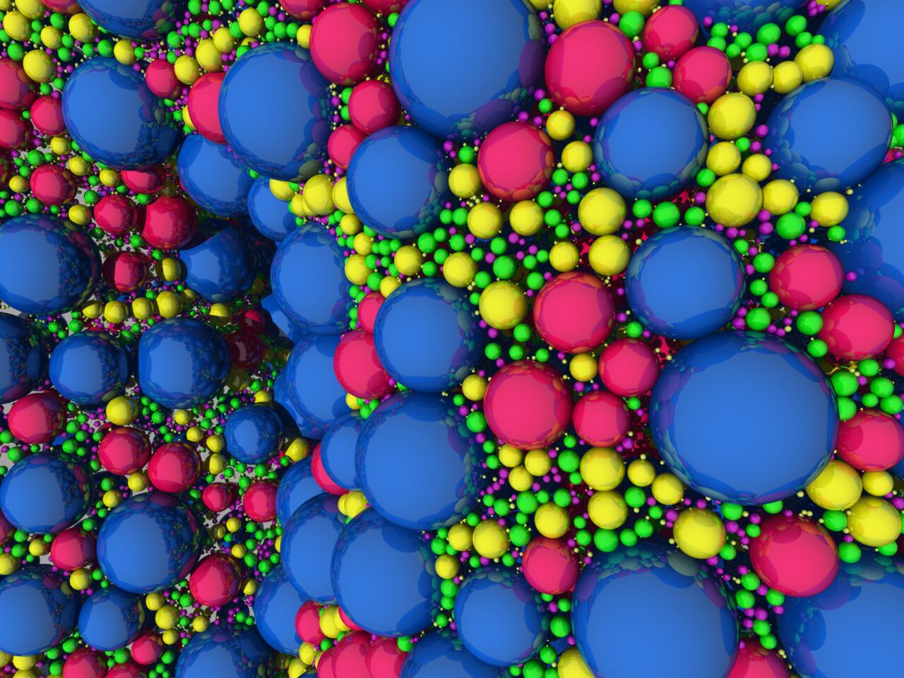 Colorful Spheres Dynamic Pattern Wallpaper | Background FREE Download ...