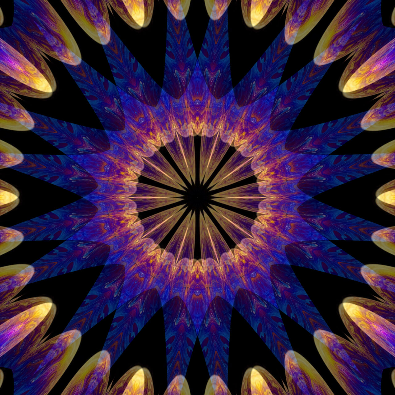 Kaleidoscope Patterns Vibrant Wallpaper | Background FREE Download ...