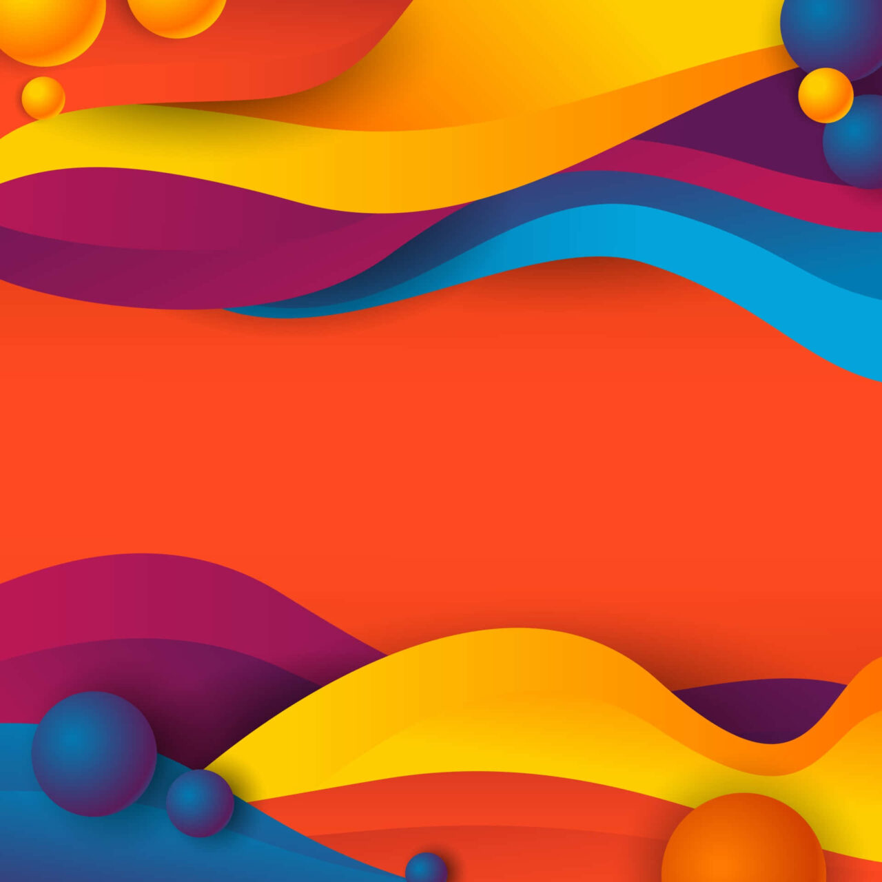 Vibrant Abstract Energy Waves Wallpaper | Background FREE Download ...