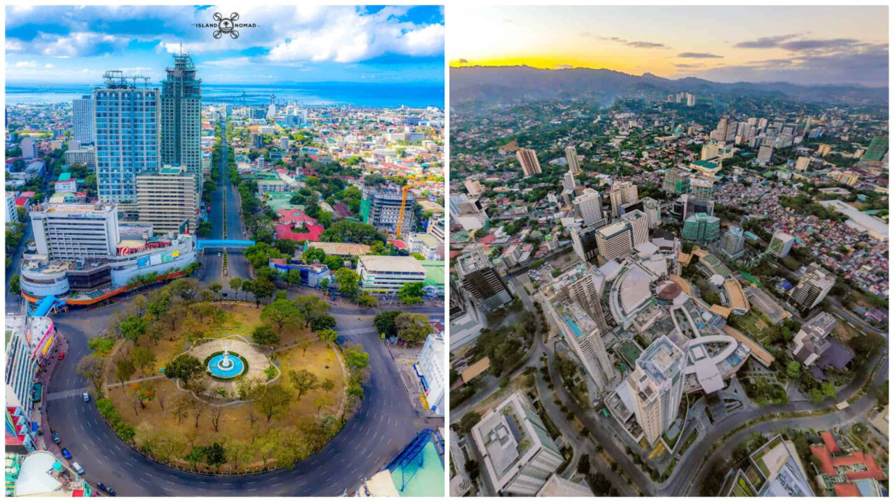 Dynamic Cityscape Aerial View Wallpaper | Background FREE Download ...