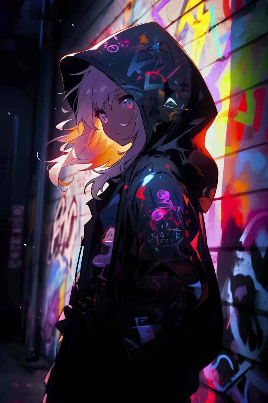 Mystical Cloaked Girl Urban Wallpaper | Background FREE Download ...
