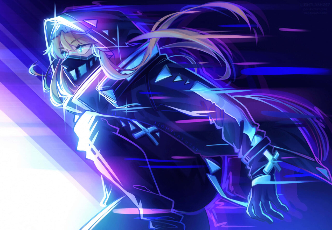 Energy Burst Anime Wallpaper | Background FREE Download - Vulplex.com