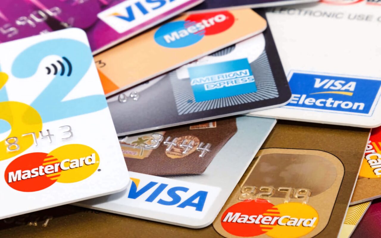 Colorful Credit Card Variety Close-Up Wallpaper | Background FREE ...