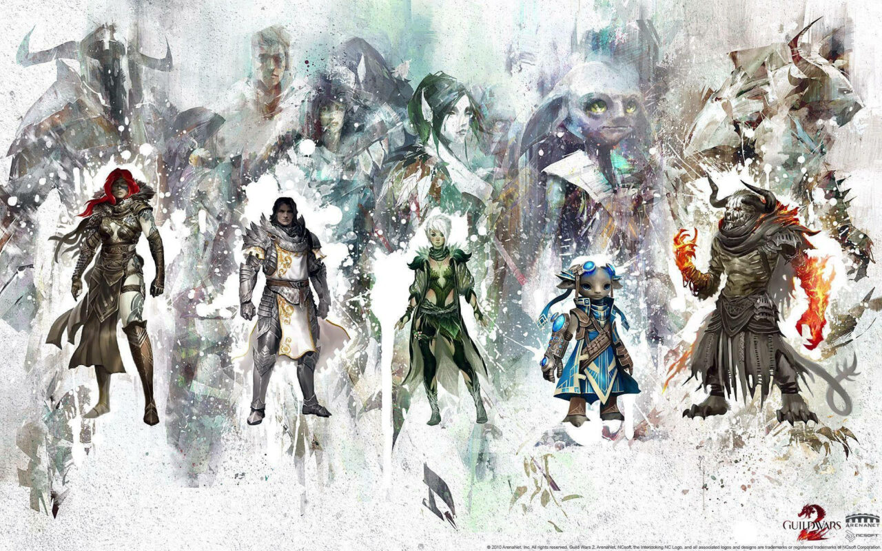 Guild Wars 2 Fantasy Adventure Wallpaper | Background FREE Download ...