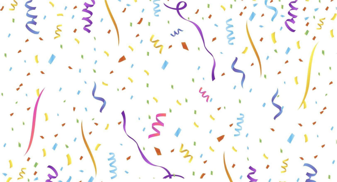 Vibrant Party Popper Confetti Wallpaper | Background FREE Download ...