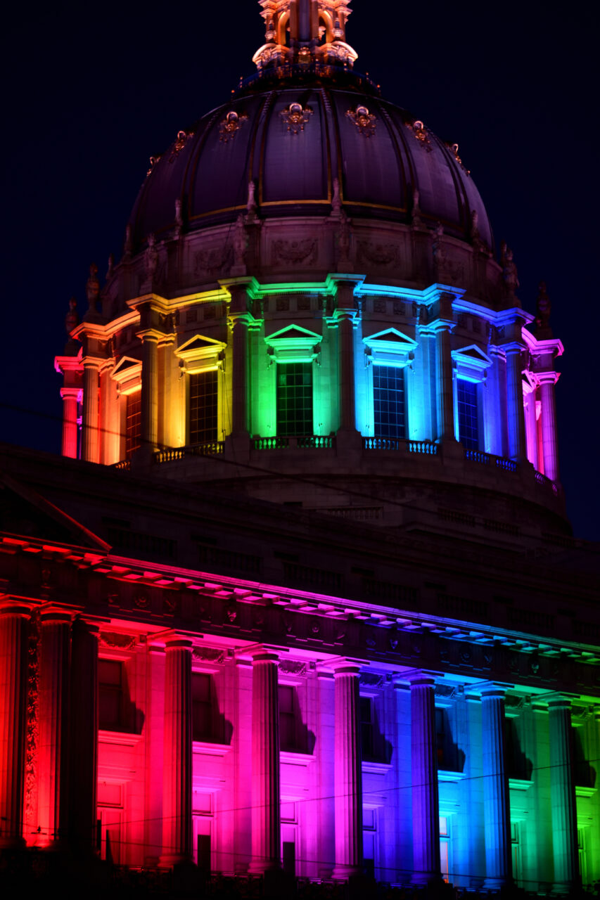 Radiant Rainbow Architecture Wallpaper | Background FREE Download ...