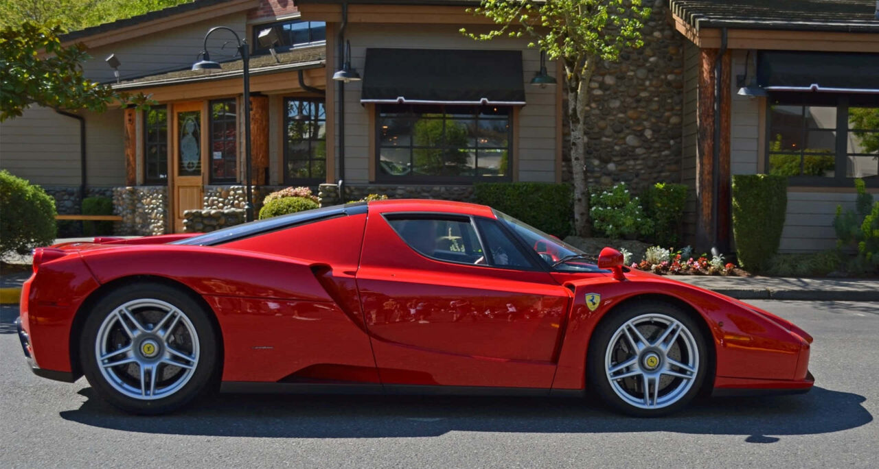 Vibrant Red Ferrari Enzo Wallpaper | Background FREE Download - Vulplex.com