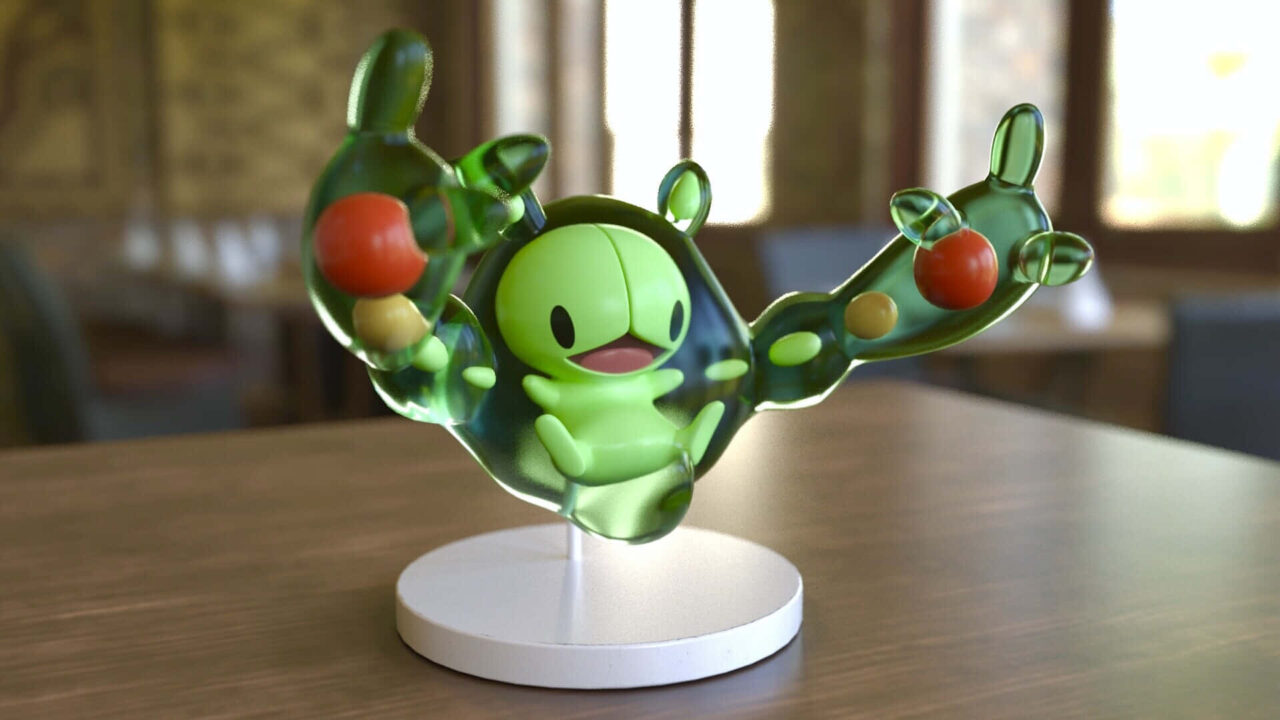 Vibrant Reuniclus Charm Wallpaper | Background FREE Download - Vulplex.com