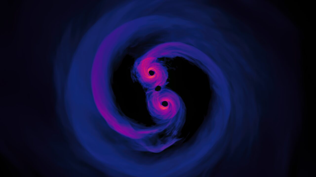 Vortex of Colors in the Cosmos Wallpaper | Background FREE Download ...