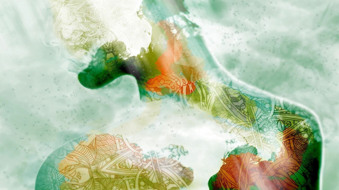 Ethereal Human Silhouette Abstract Wallpaper | Background FREE Download ...
