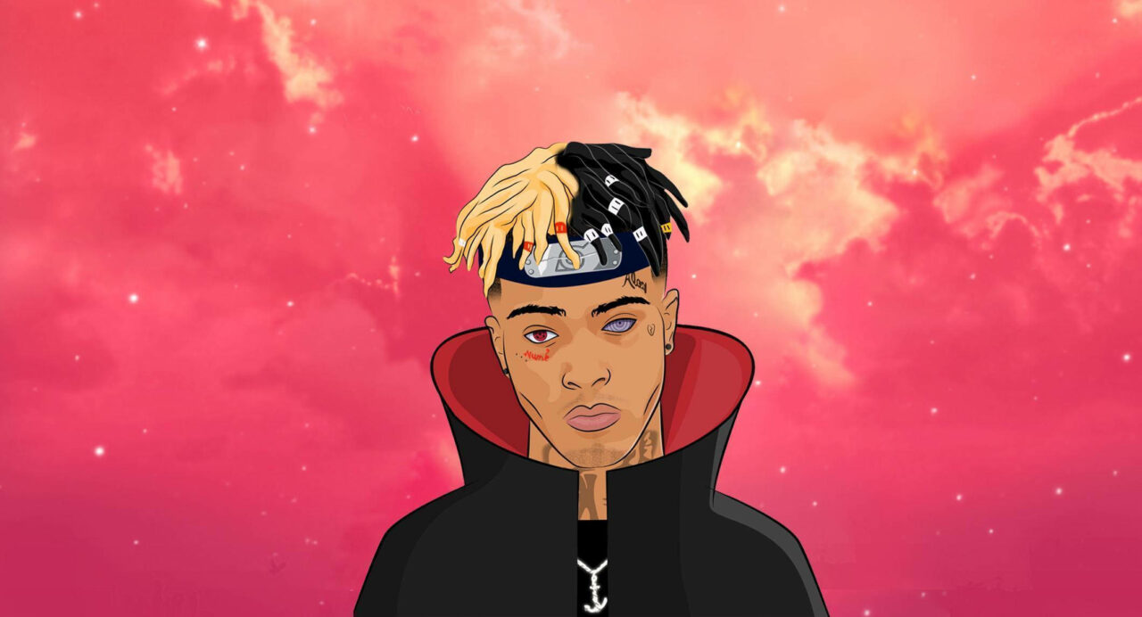 Cartoon Xxxtentacion in Stylish Robe - Playful Wallpaper | Background ...