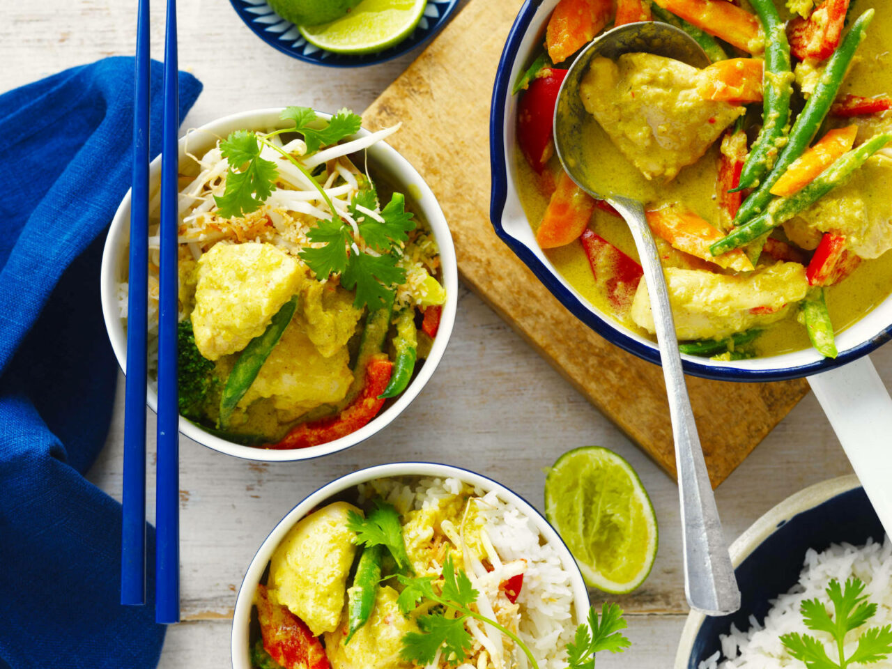 Aromatic Yellow Curry Laksa Wallpaper | Background FREE Download ...